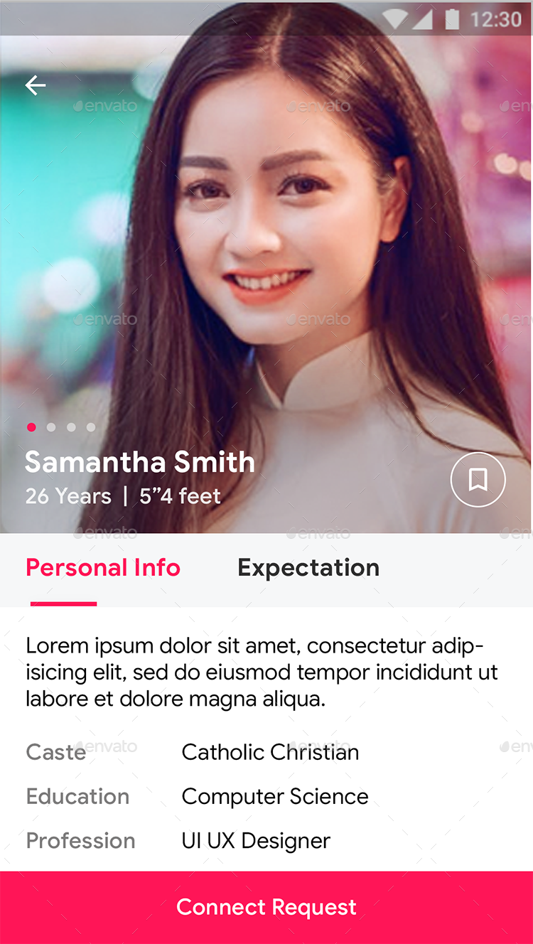 Matrimony & Dating App UI Kit | Marriage App UI Kit| Find A Date App UI Kit| SoulMeet, Web Elements